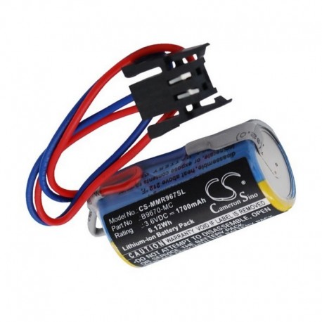 Batterie automate B9670MC 3.6V 2.1Ah FC